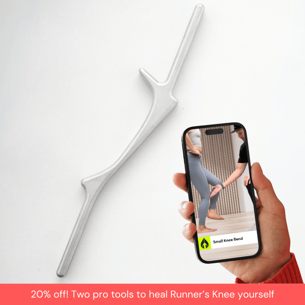 Runner's Knee Essentials | Knee Massage Blade + Guided Recovery Program ...