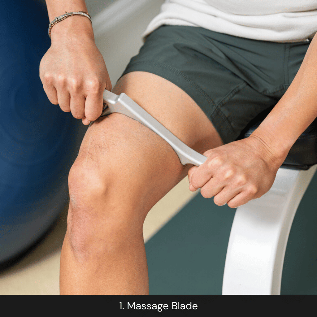 Runner's Knee Essentials | Knee Massage Blade + Guided Recovery Program ...