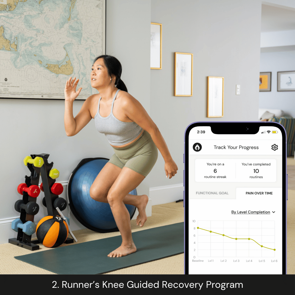 Runner's Knee Essentials | Knee Massage Blade + Guided Recovery Program ...