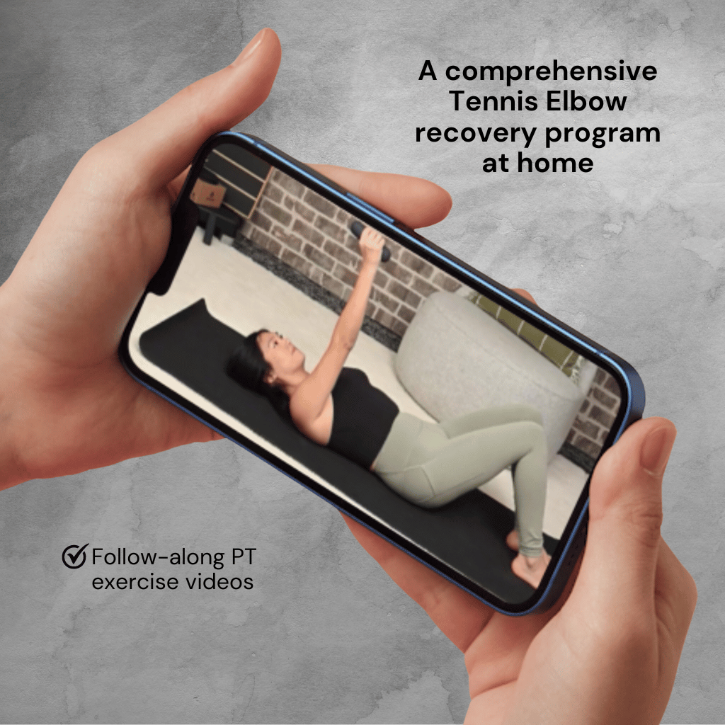 Tennis Elbow Guided Recovery Program | Digital Tennis Elbow Exercise ...