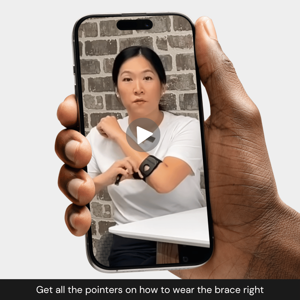 Tennis Elbow Brace with PT Exercise Program | Alleviate