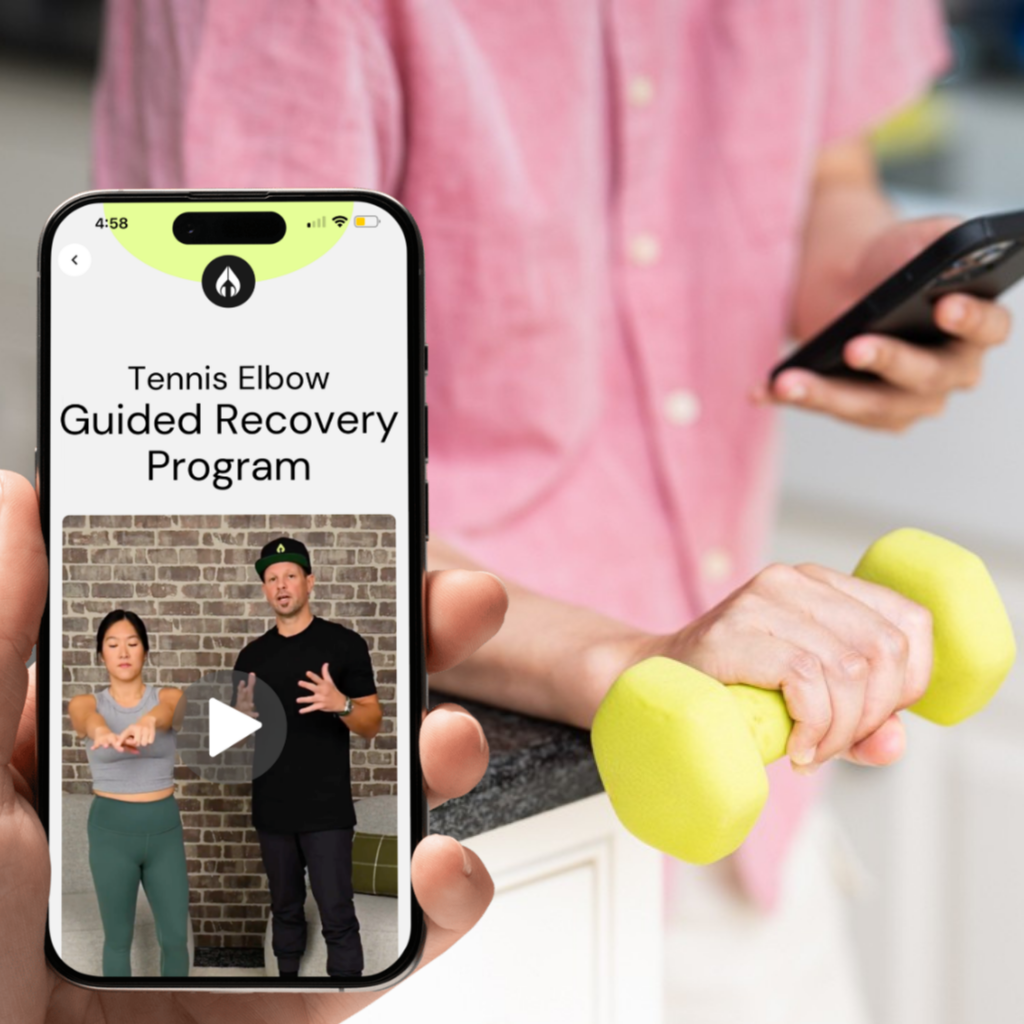 Tennis Elbow Guided Recovery Program | Digital Tennis Elbow Exercise ...