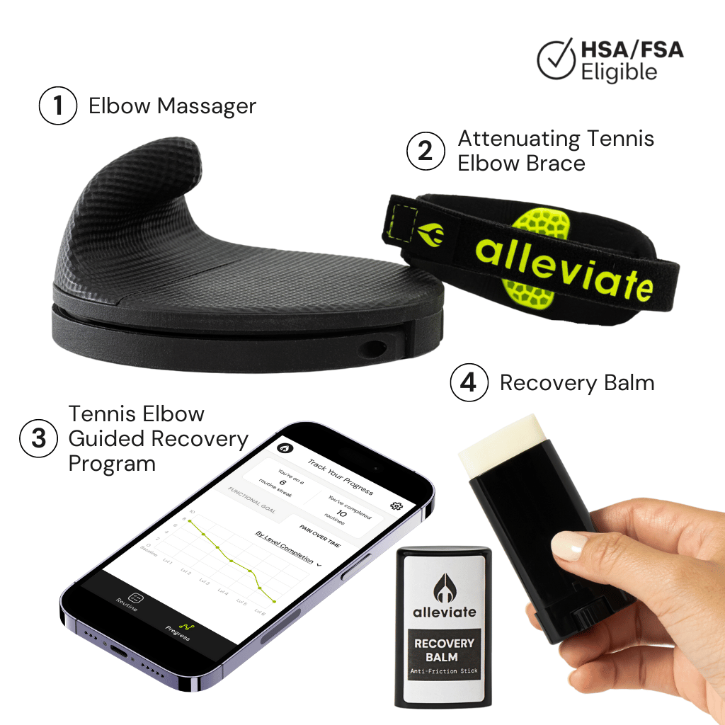 Tennis Elbow System | Comprete Tennis Elbow Treatment At Home by Alleviate